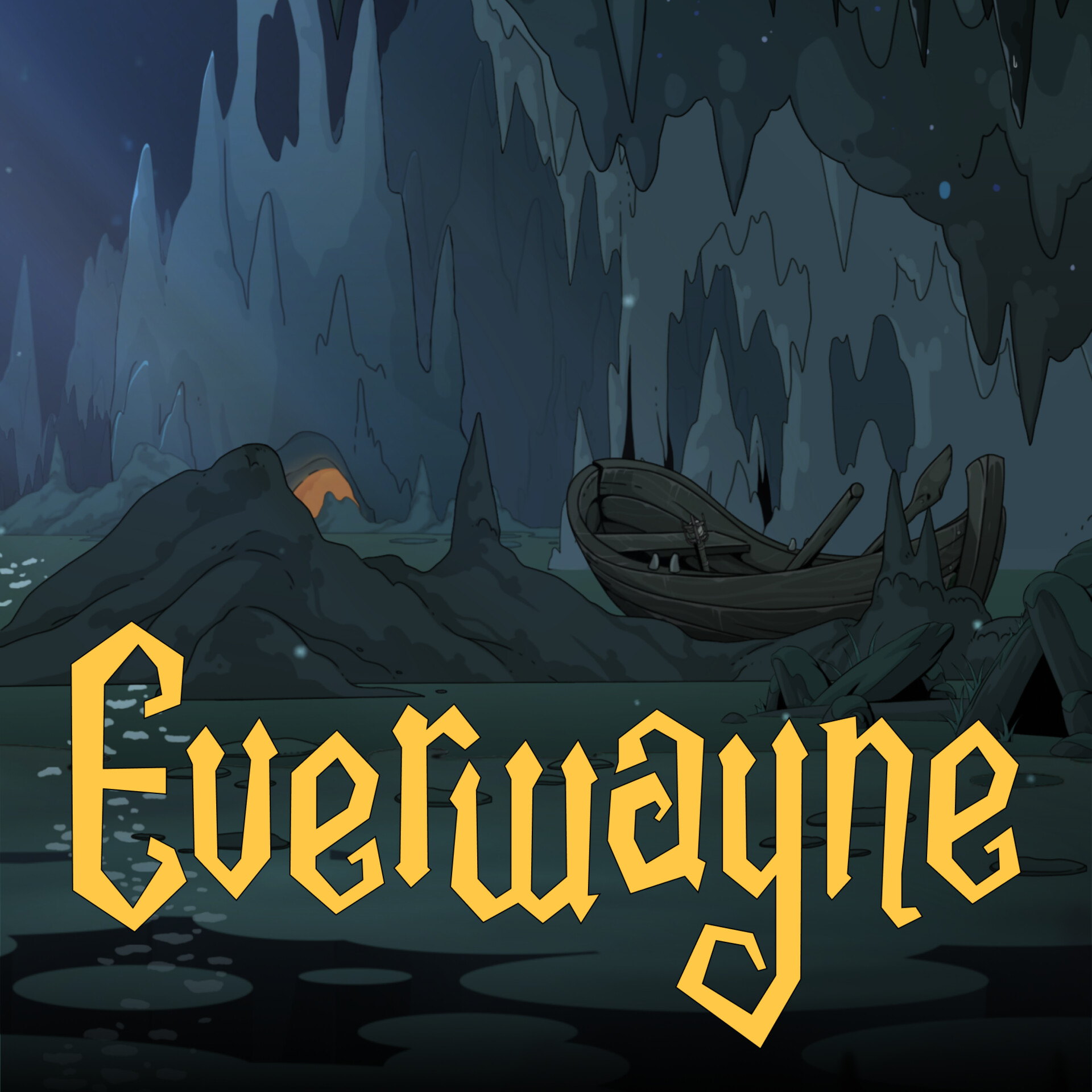 ArtStation - Frozen Forest: Cave