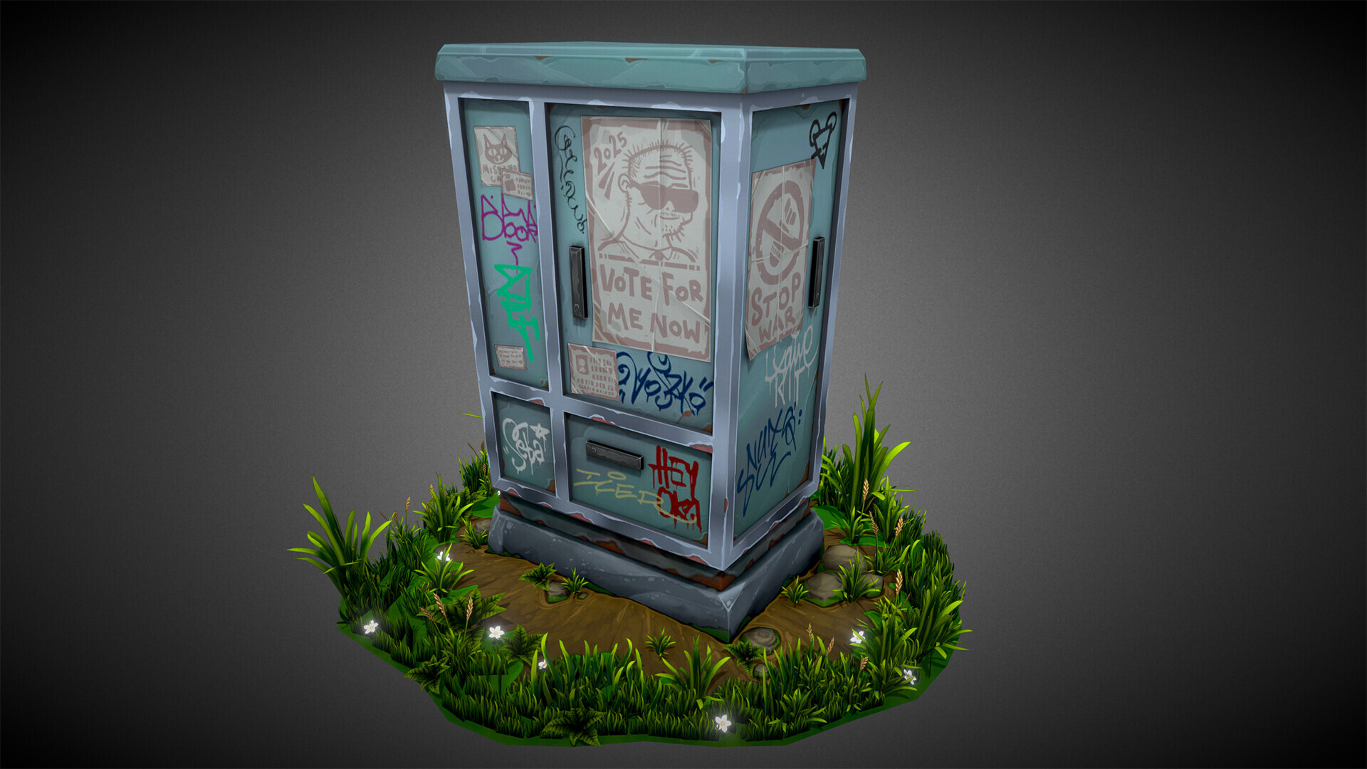 ArtStation - Telecommunication Box