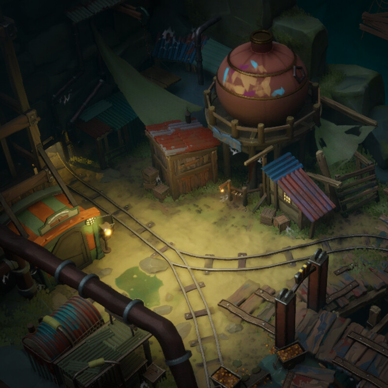 ArtStation - Stylized Mine