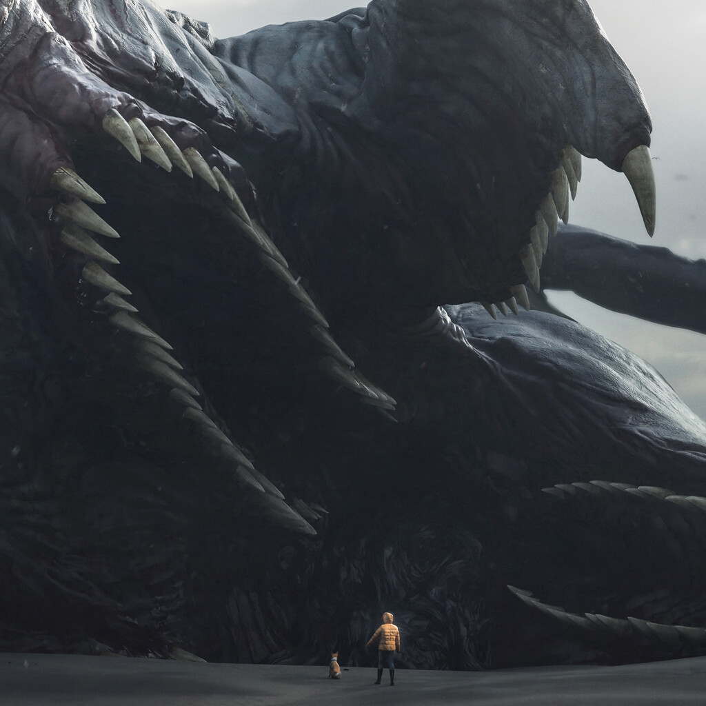 ArtStation - Stranded Leviathan