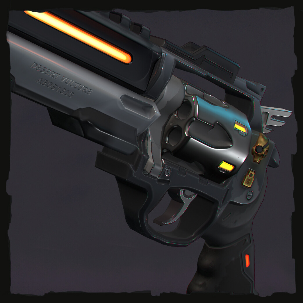 ArtStation - McCree Deadlock Revolver