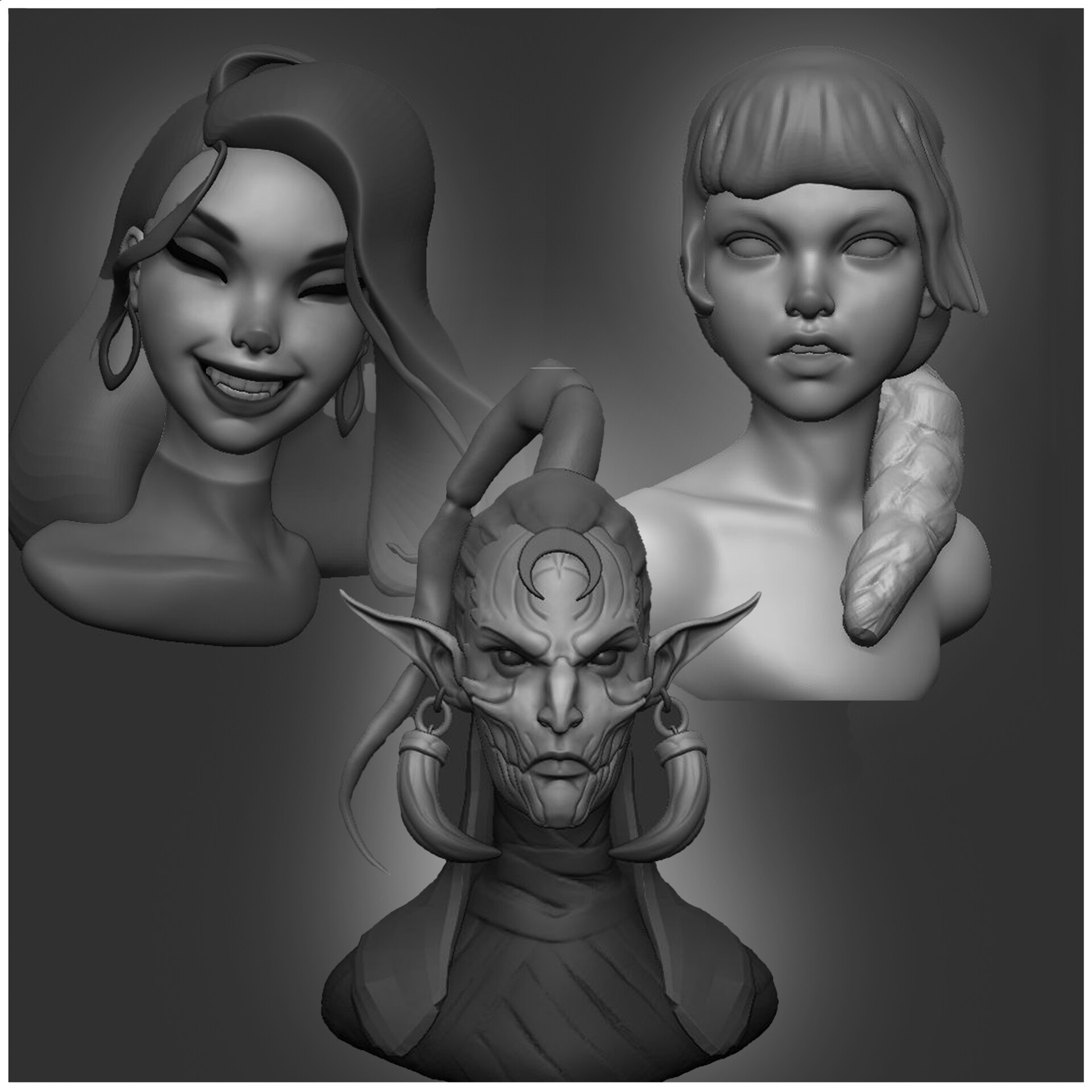 ArtStation - Study sculpting