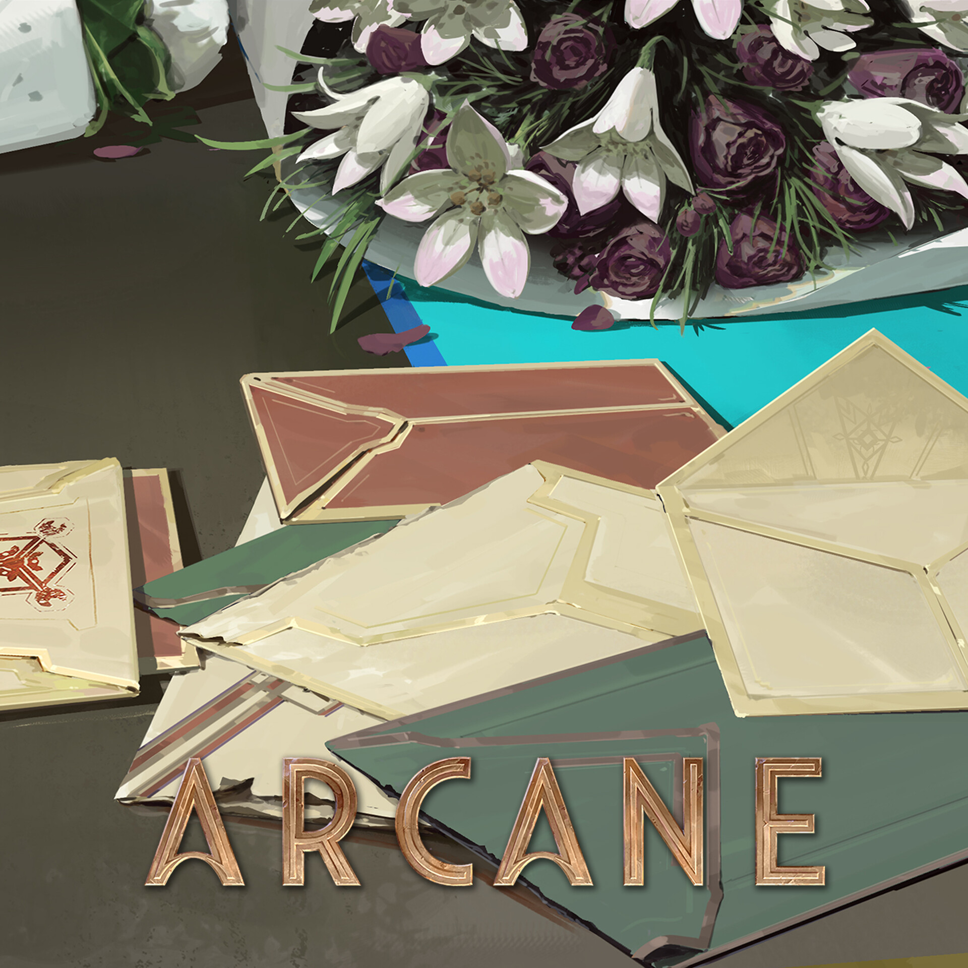 ArtStation - Flower Background Arcane-S2