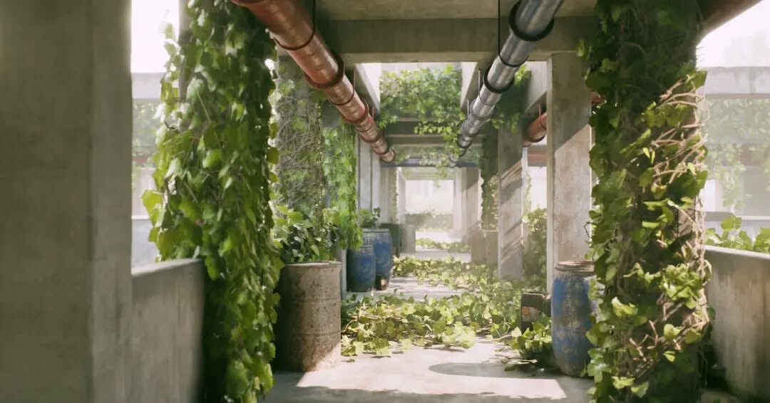 ArtStation - Concrete Building | Unreal Engine | Game Environment