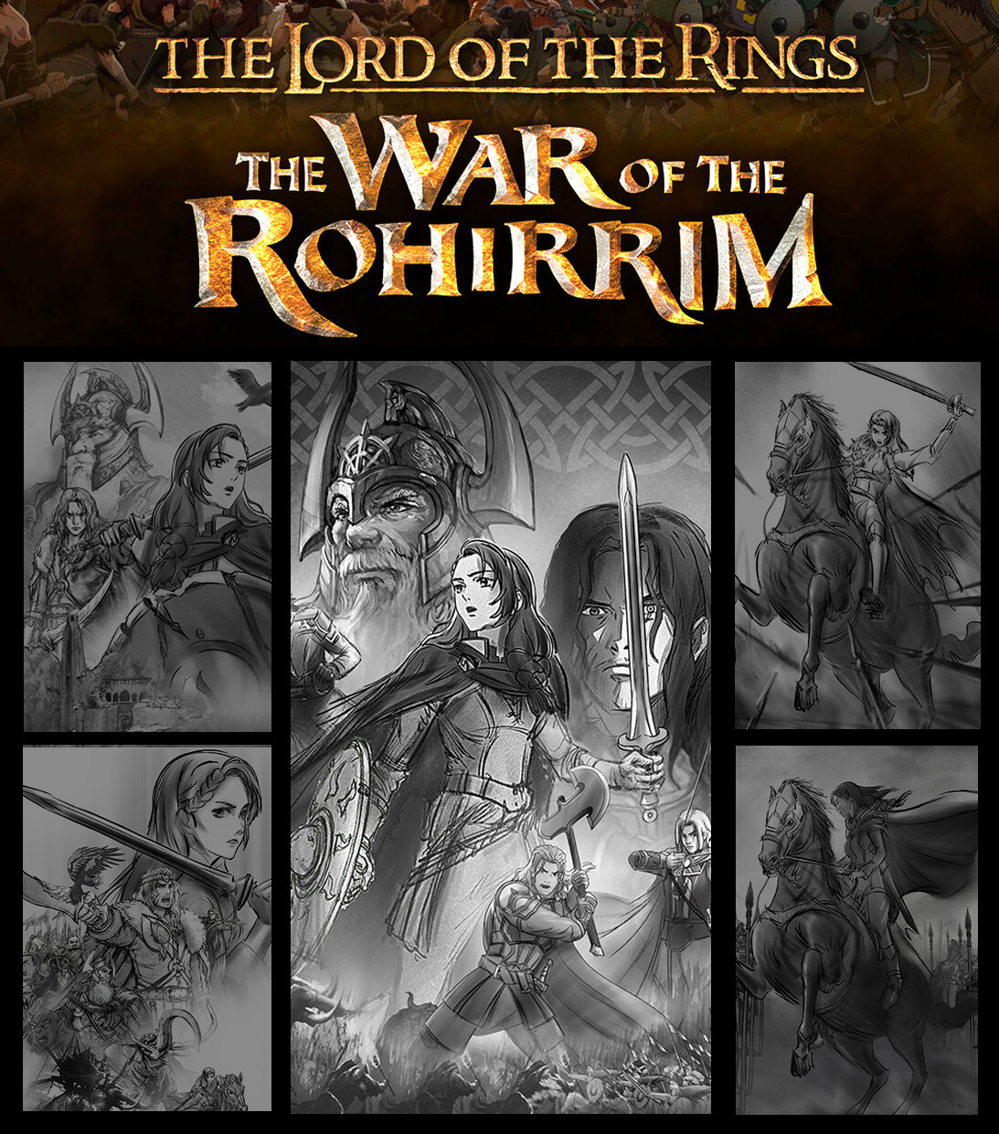 ArtStation - The Lord of the Rings: The War of the Rohirrim