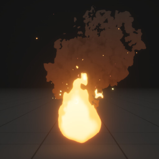 ArtStation - VFX: Stylized Fire