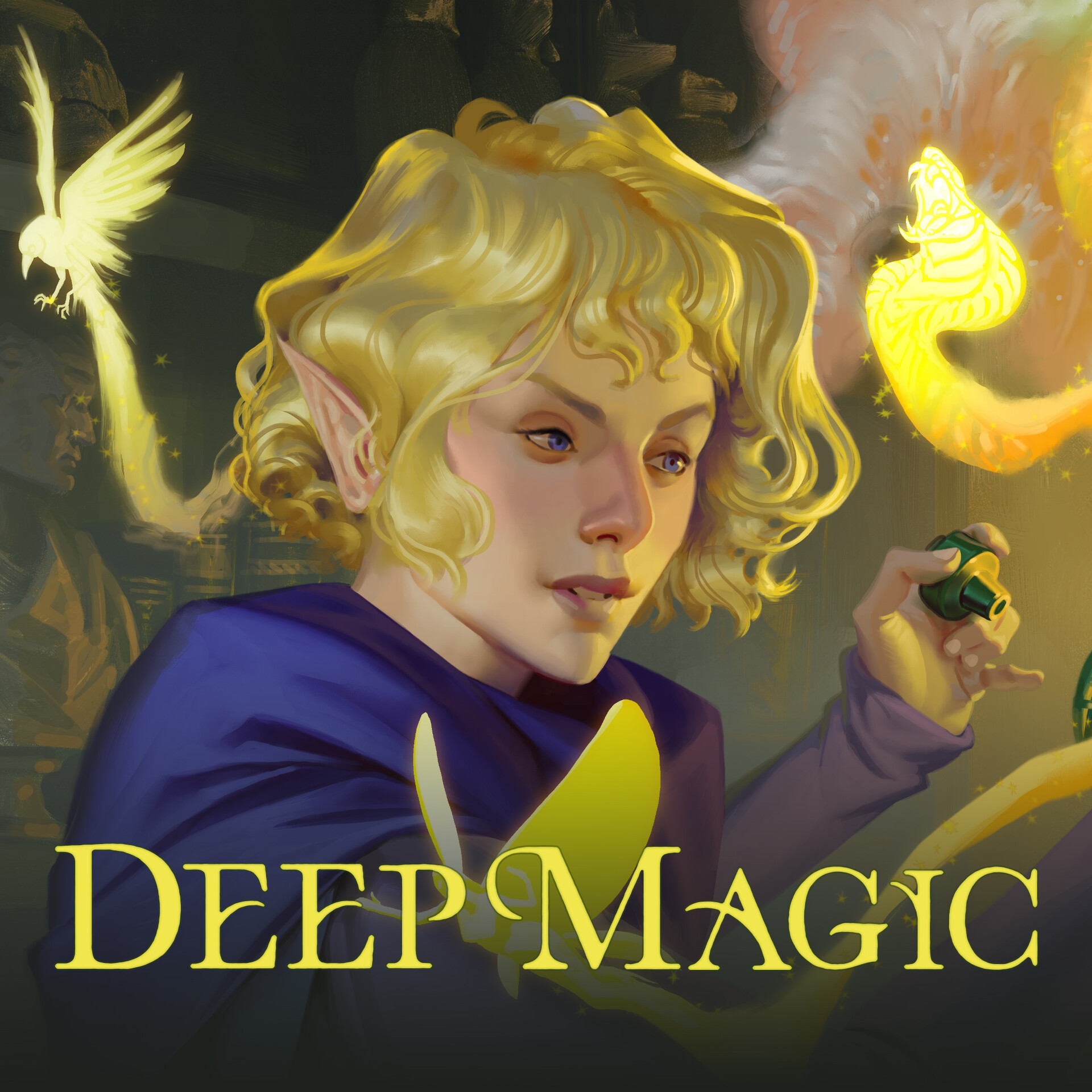 ArtStation - Kobold Press Deep Magic Ver 2 - Chapter Openers 1