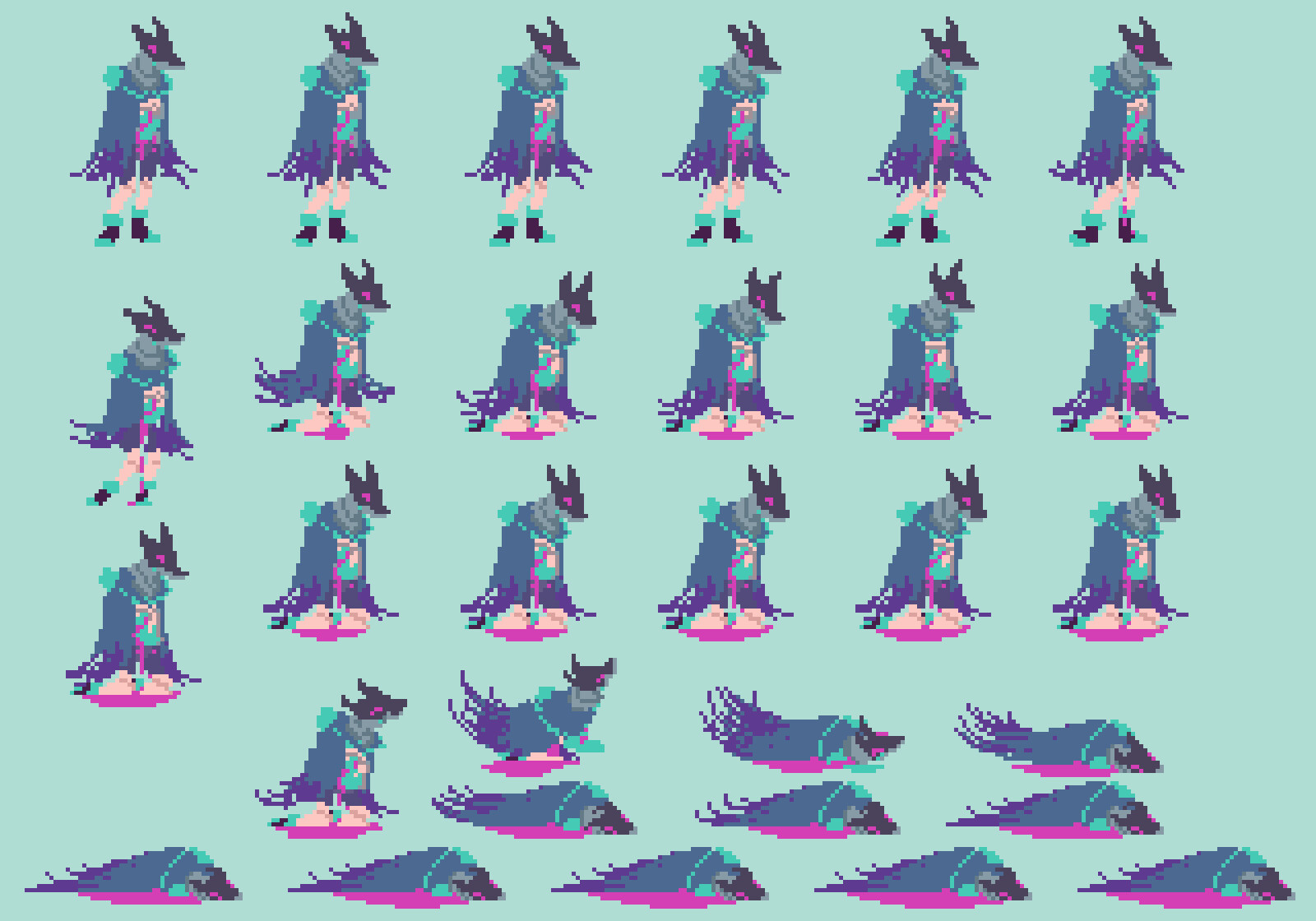 ArtStation - Pixel character art #1