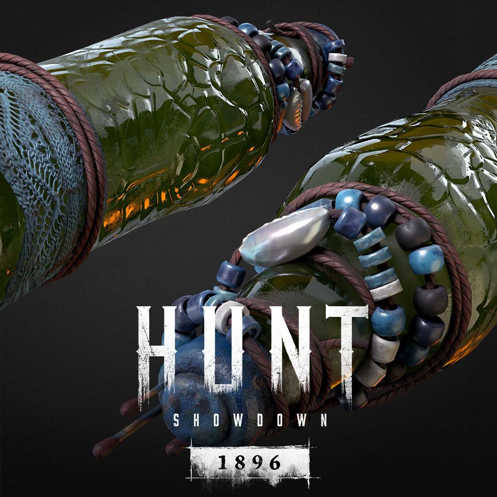 ENTANGLED Studio - Weapon 3D Models for Hunt: Showdown