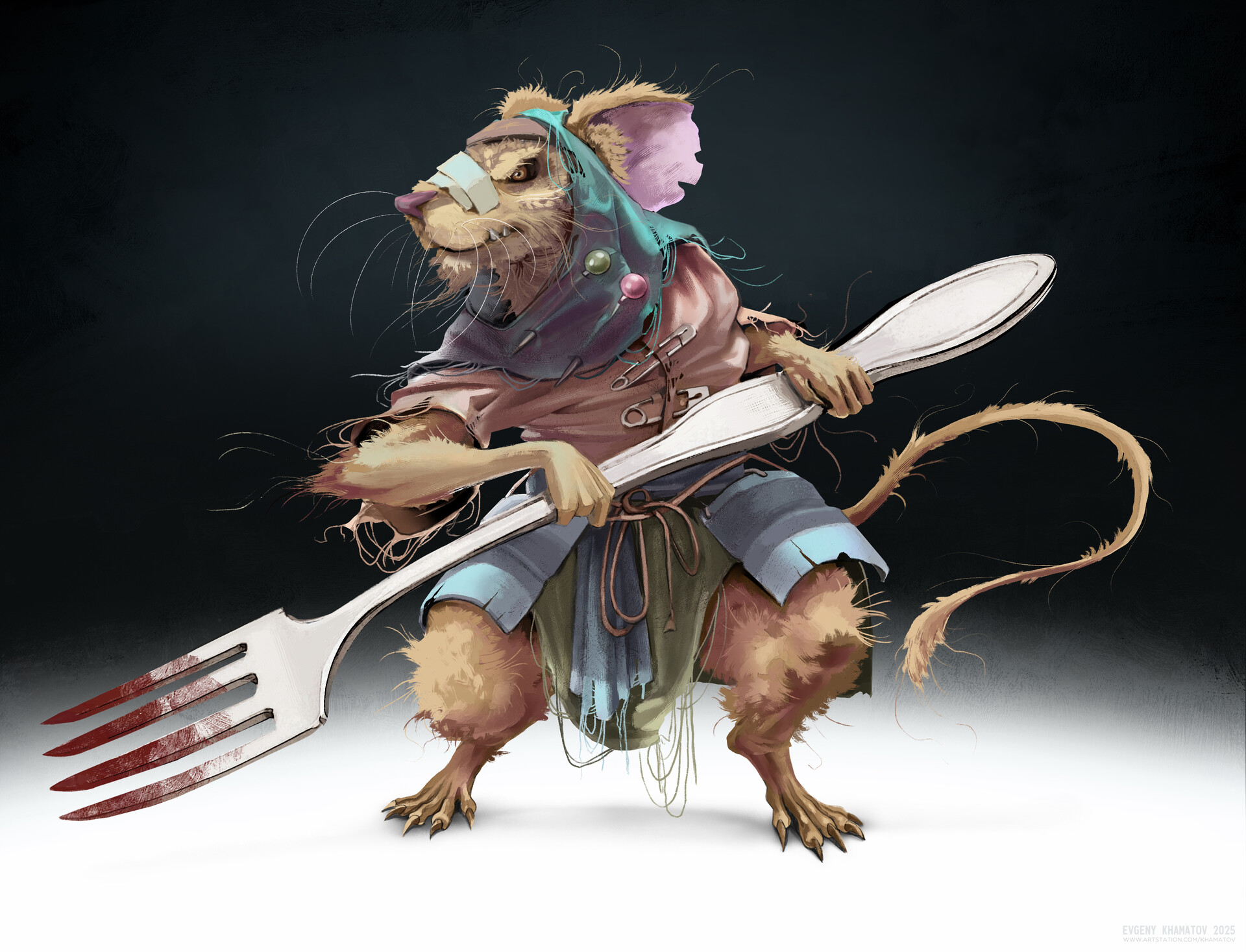ArtStation - Mice warrior assassins