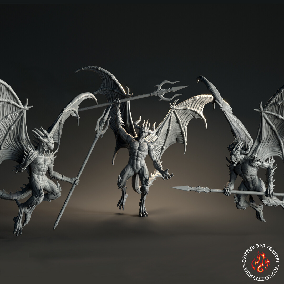 ArtStation - Spine Demons