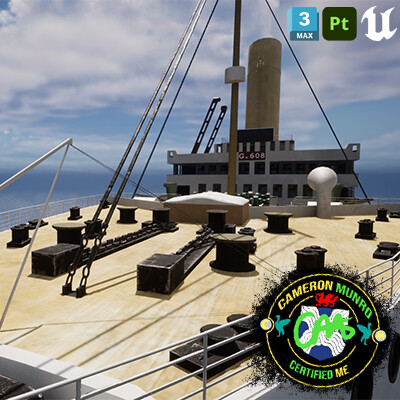 ArtStation - H.M.H.S. Britannic Forecastle & Forward Superstructure