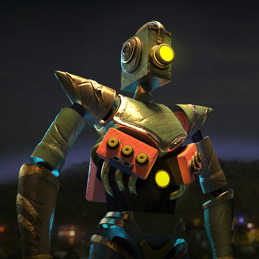 ArtStation - GearHeart - Driven by Gears, Guided by Heart