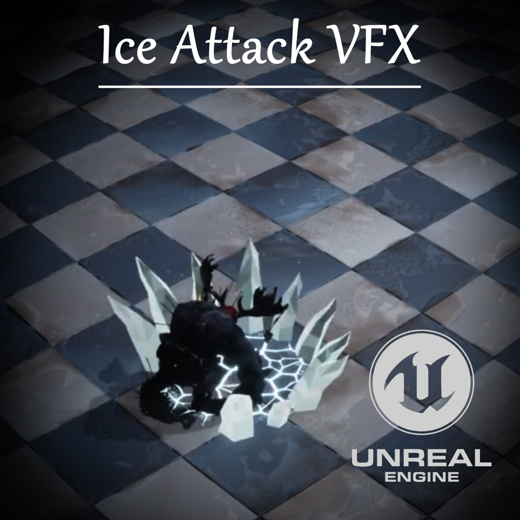 ArtStation - VFX Ice Attack