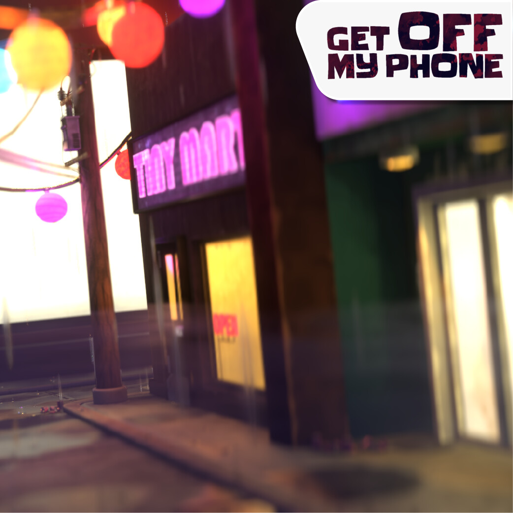 ArtStation - Get Off My Phone