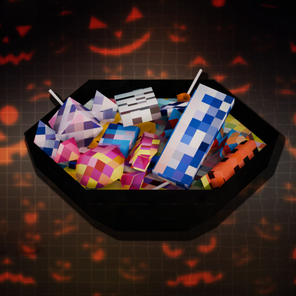 ArtStation - [PSX] Halloween Props