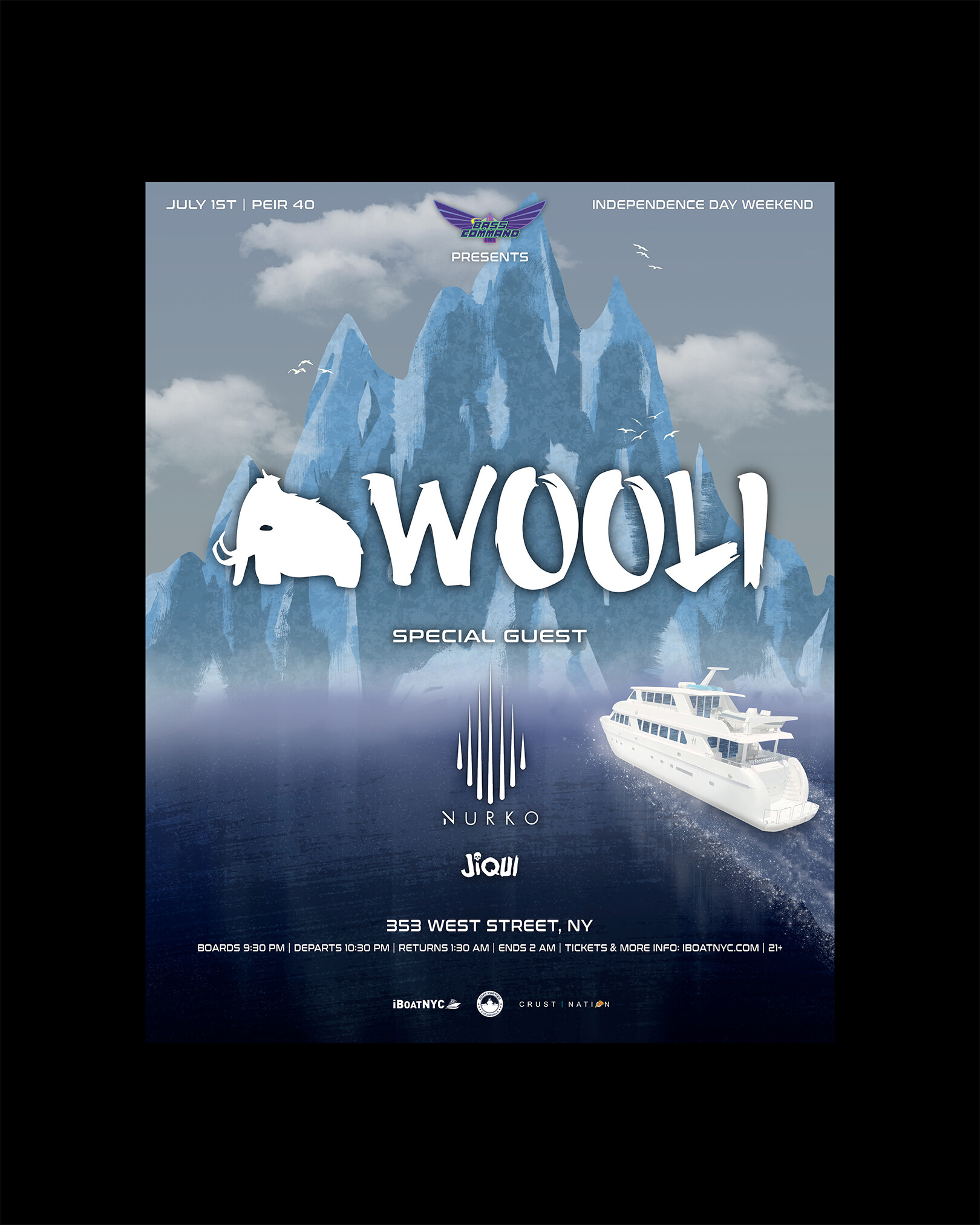 ArtStation - (POSTER) WOOLI - SHOW 1 JULY