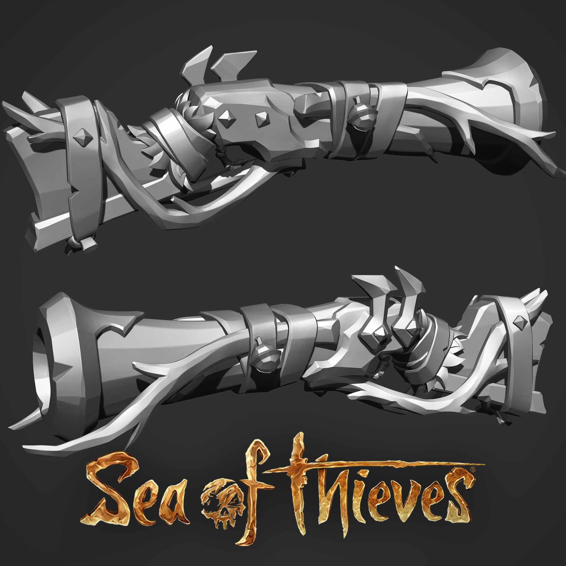 ArtStation - Sea of Thieves - Bonechiller Blunderbuss