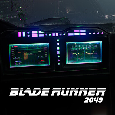 ArtStation - Blade Runner - Spinner Interior