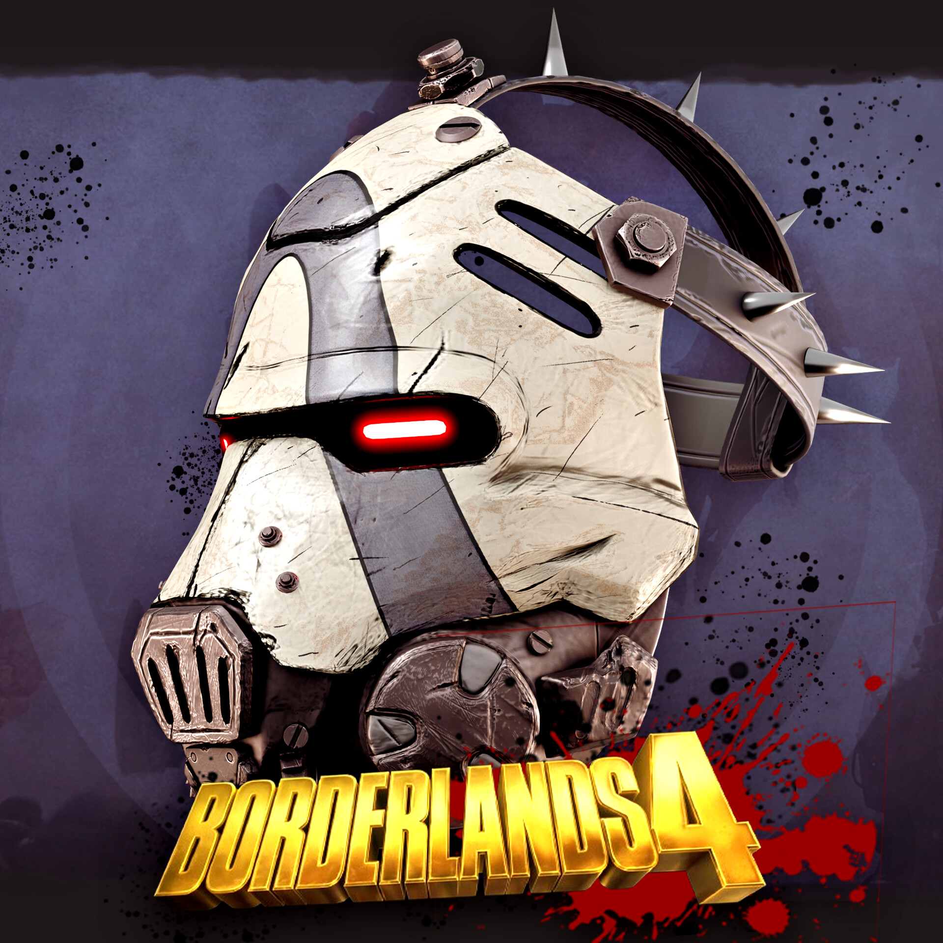 ArtStation - Ripper Psycho Mask - Borderlands 4 new Bandid type