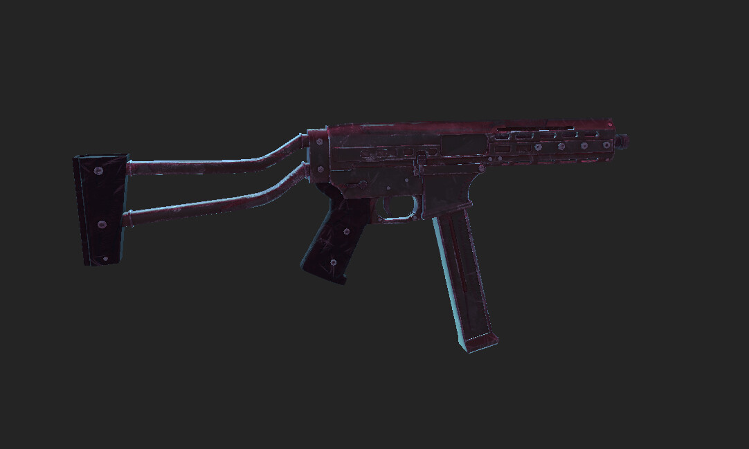 ArtStation - Rust gun