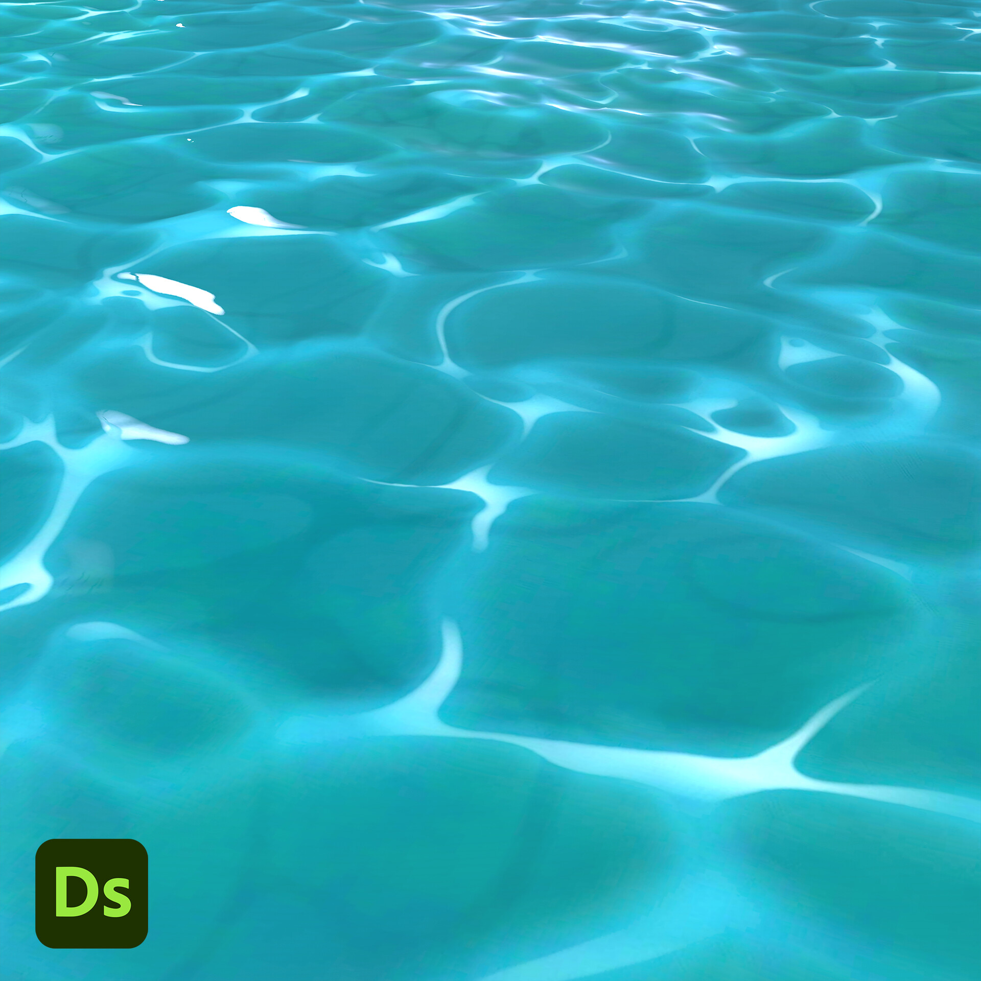 ArtStation - Stylized Water | Substance 3D Designer