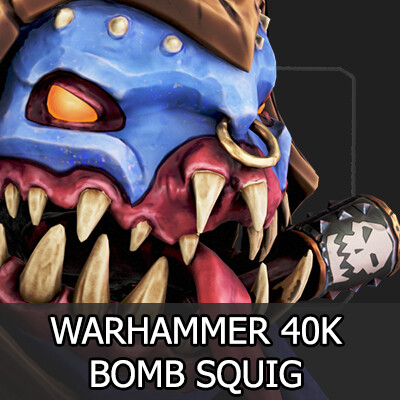 ArtStation - Warhammer Bomb Squig