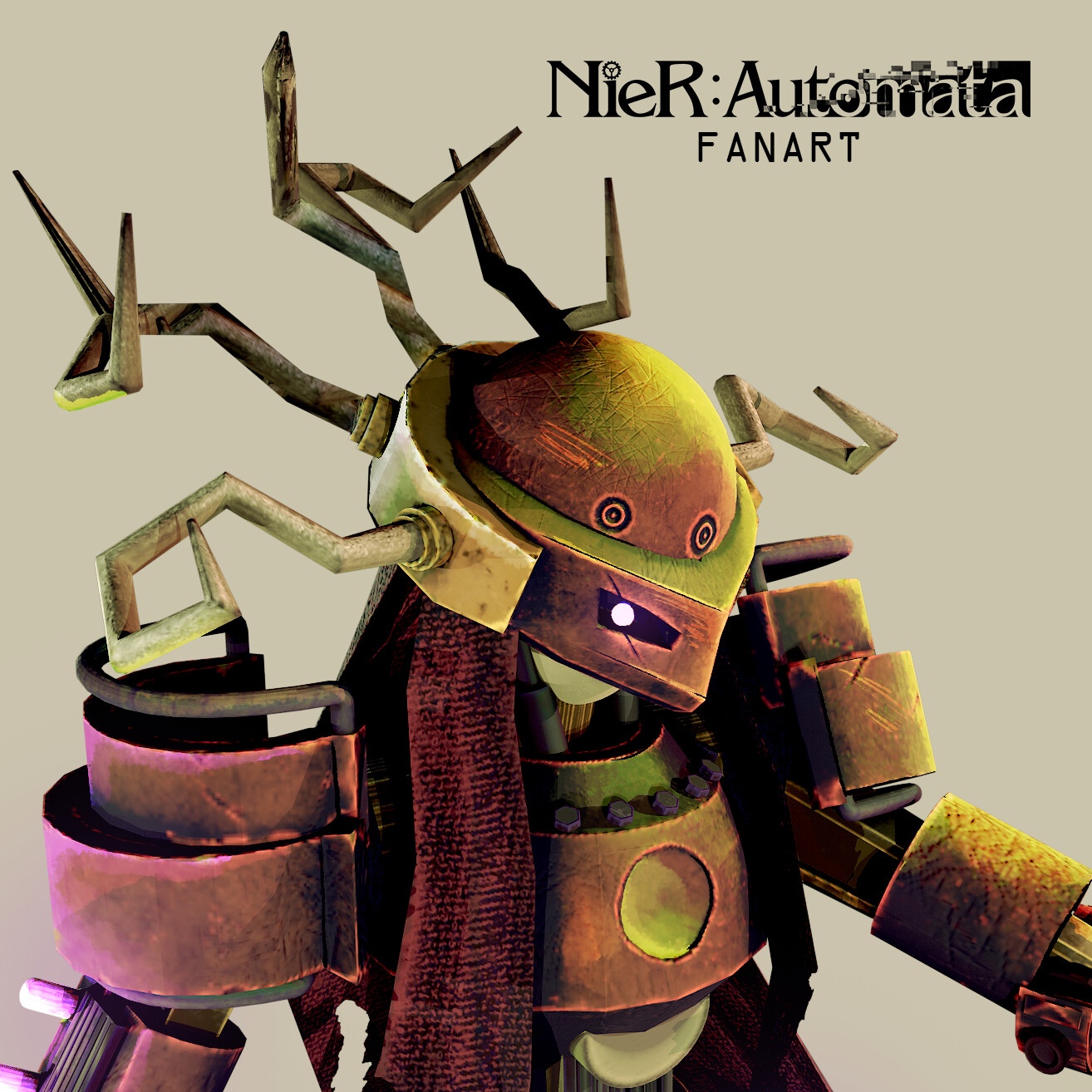 ArtStation - FanArt Simone Nier Automata