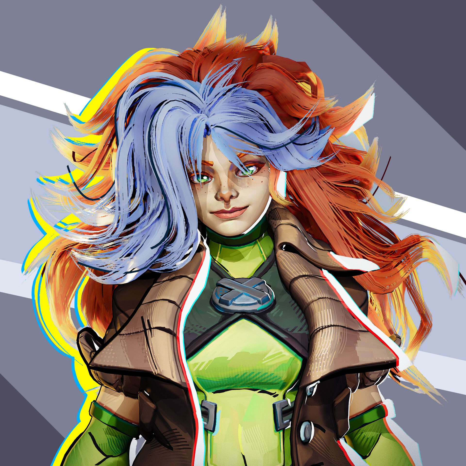 ArtStation - Rogue - Marvel Rivals fanart