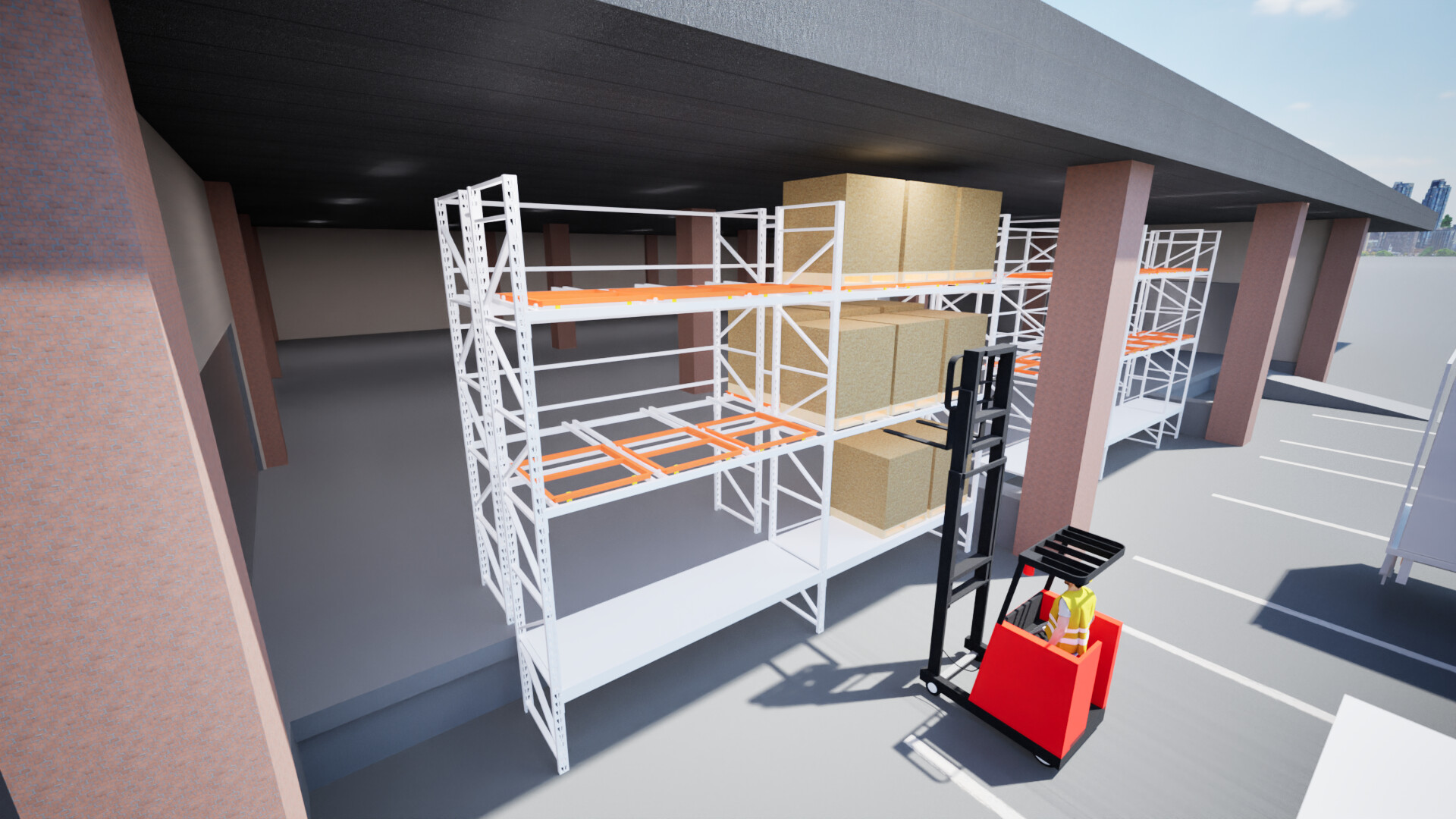 ArtStation - Racking System Product Animation