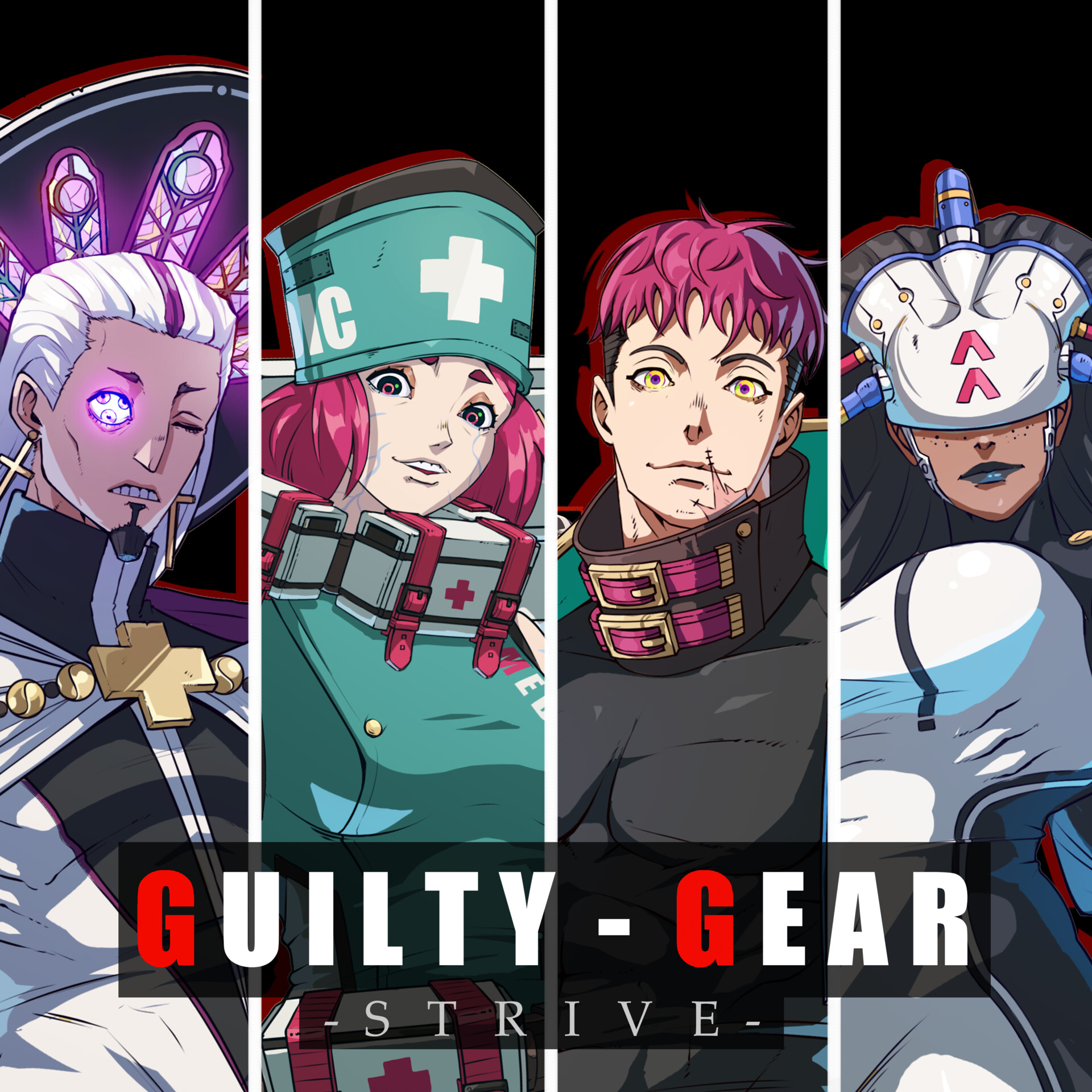 ArtStation - Guilty Gear Strive Styled Characters Concept Art ...