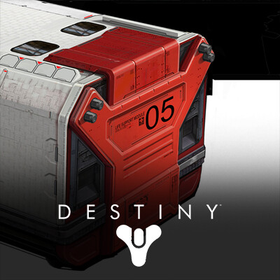 ArtStation - Destiny - Space Pod Sketch