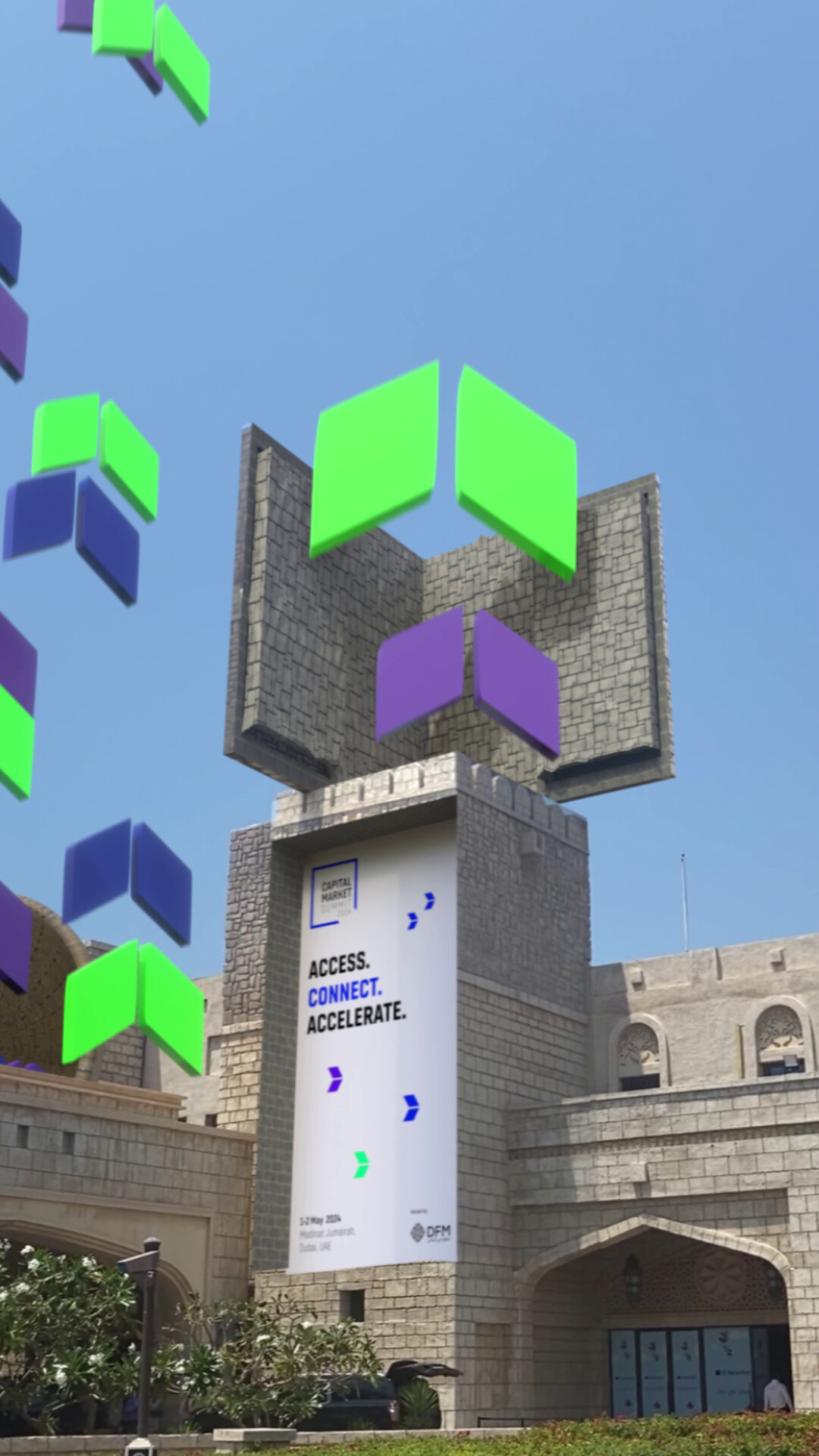 ArtStation - Dubai Summit 2024 VFX Ad