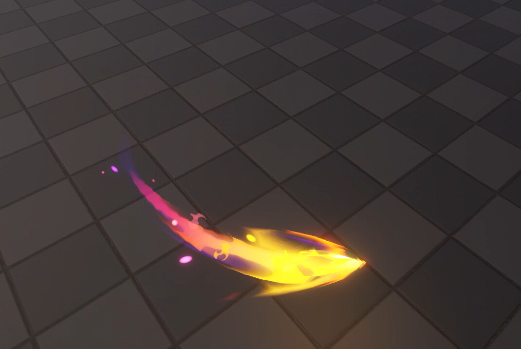 ArtStation - Simple Projectiles Set - Fire, Astral and Love