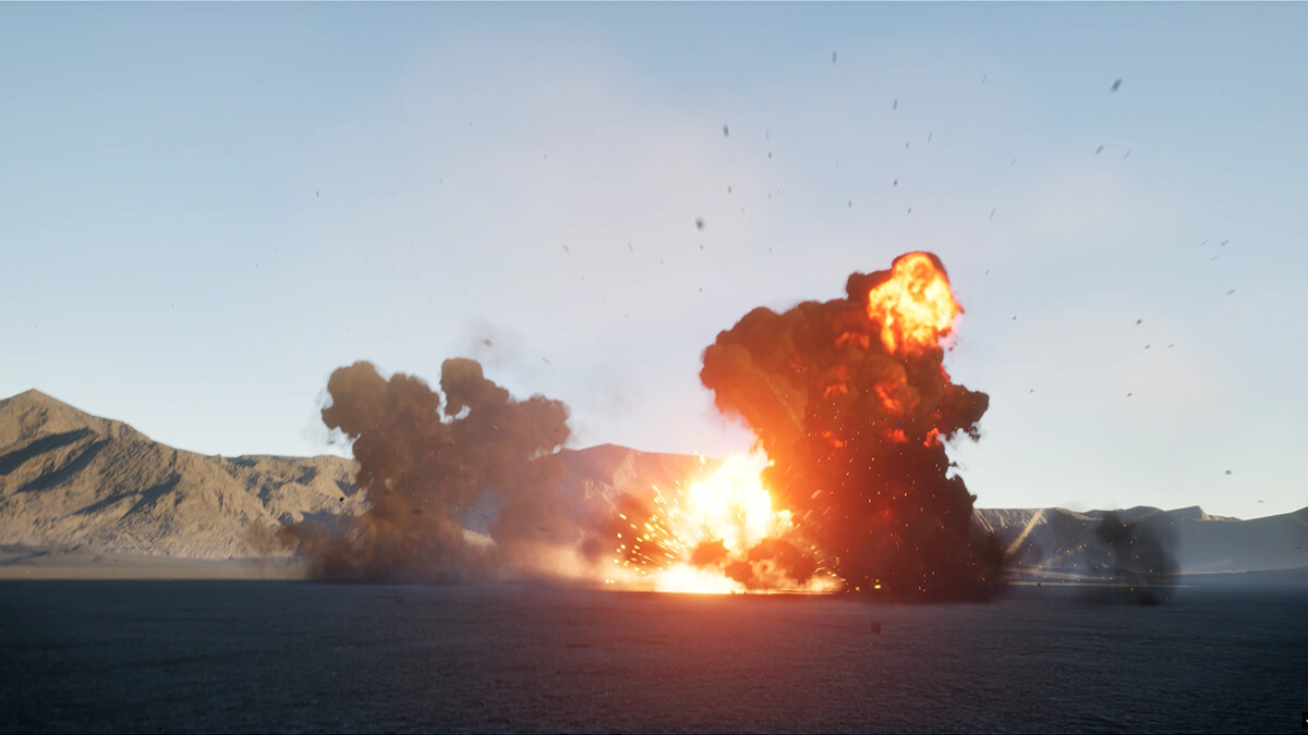 ArtStation - Real-Time Realistic Game VFX I Explosion & Smoke I UE ...