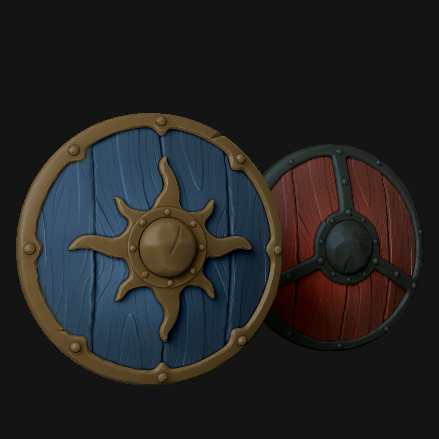 ArtStation - Stylized Shield