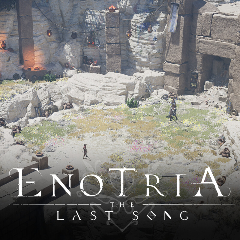 ArtStation - Enotria The Last Song - Falesia Level Art