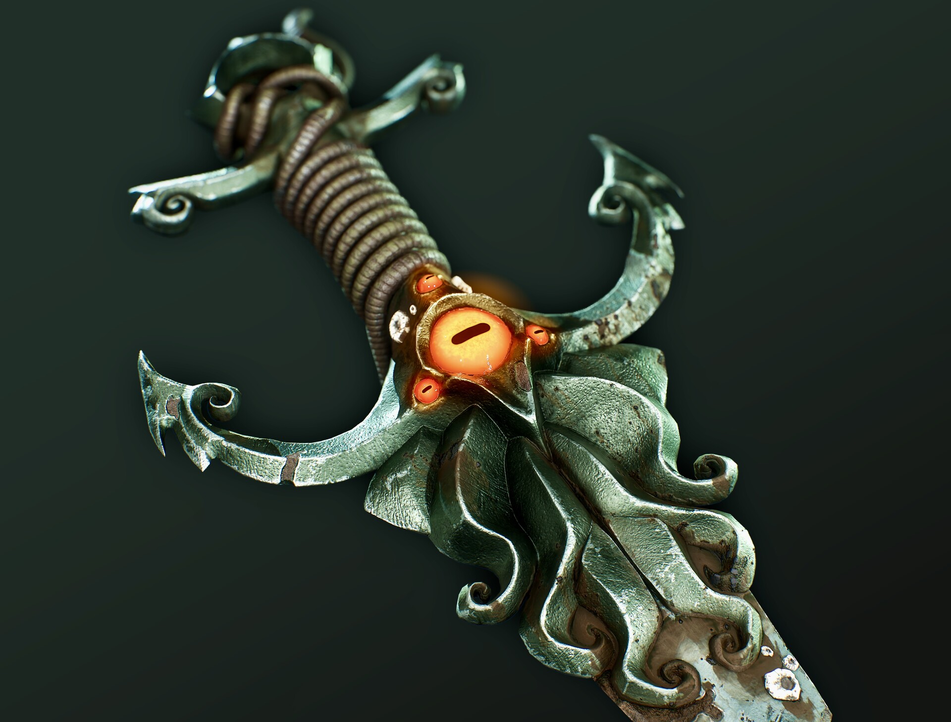 ArtStation - Sword Stylized Cthulhu