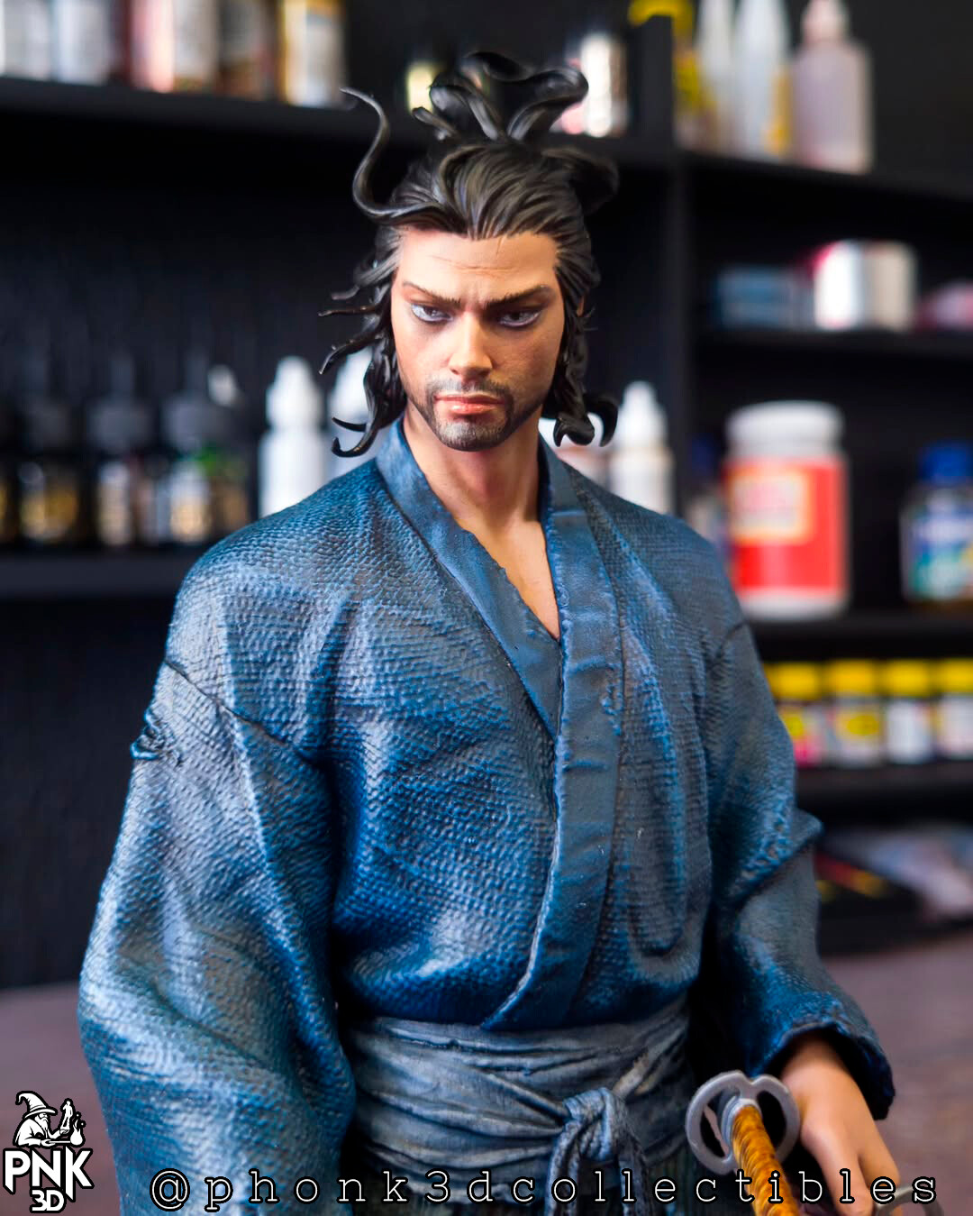 ArtStation - 3D Printed Miyamoto Musashi - Vagabond