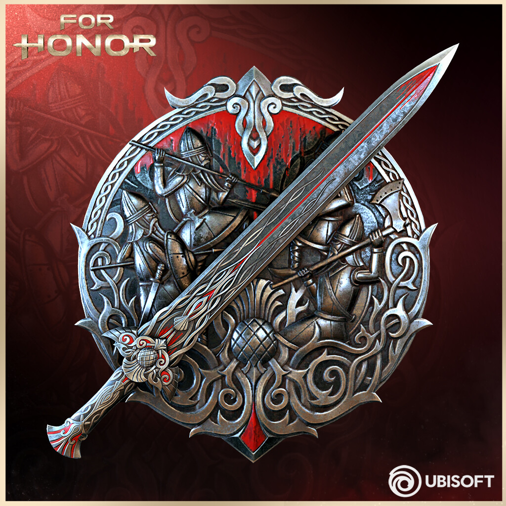 ArtStation - For Honor - Weapon - Warlord
