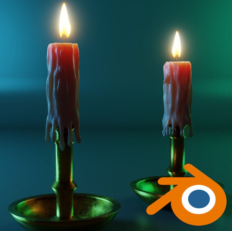 ArtStation - Candle Model