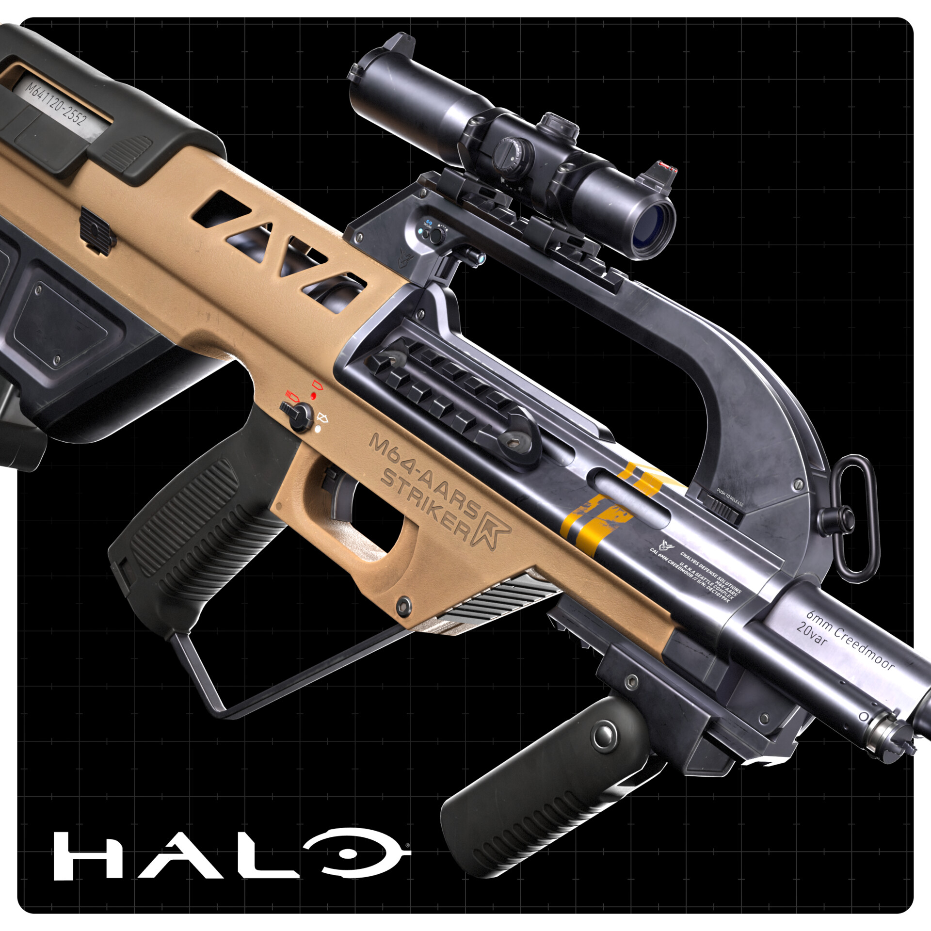 ArtStation - M64-AARS "STRIKER"