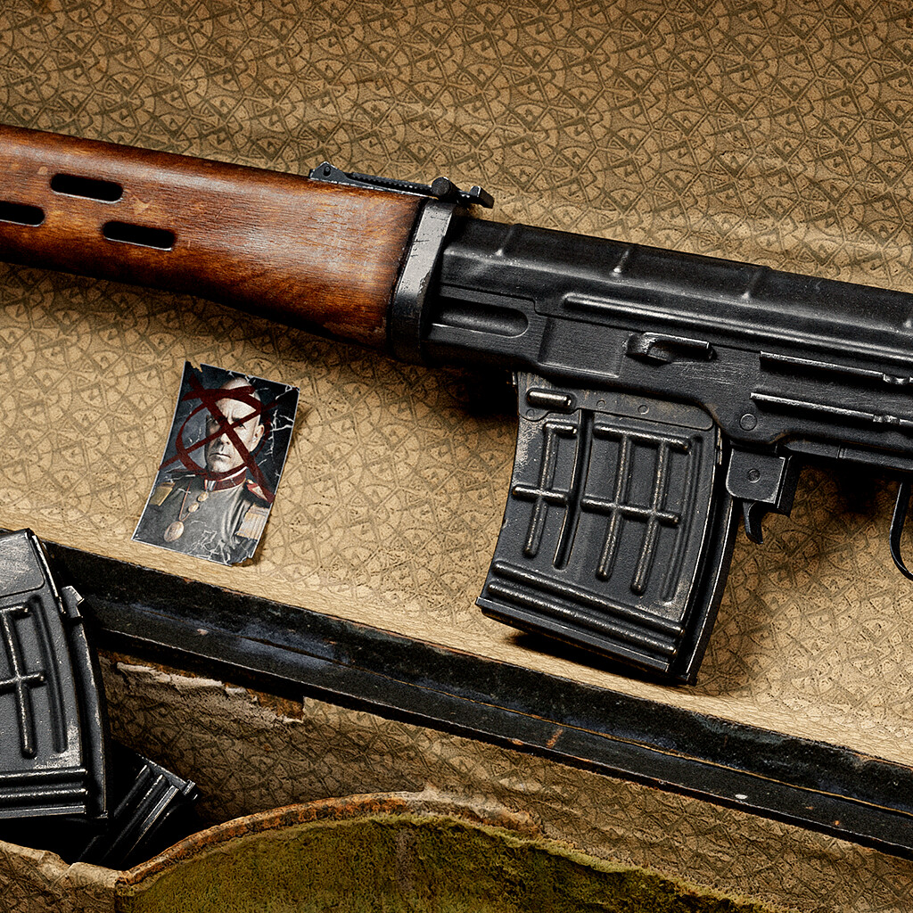 ArtStation - SVD Dragunov