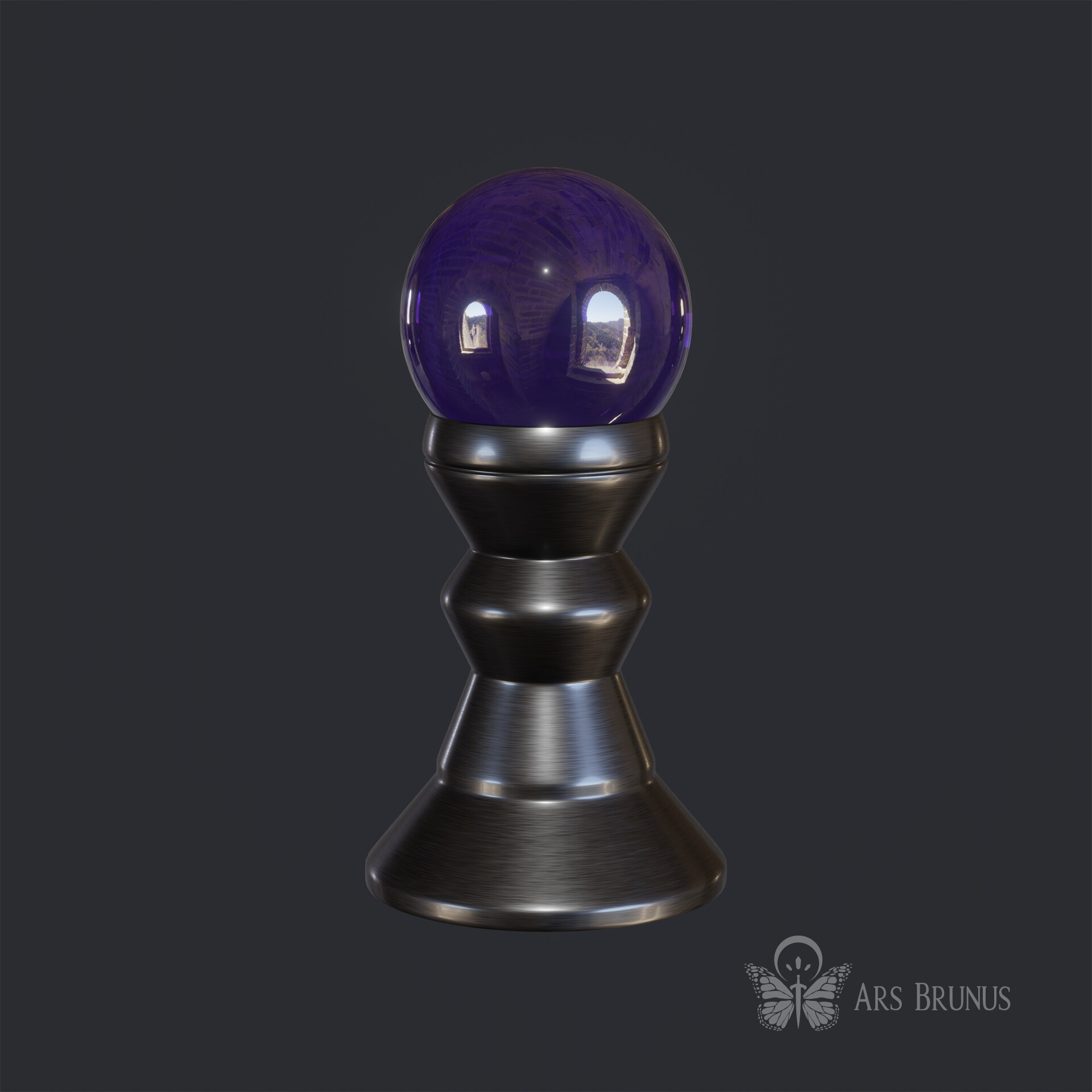 ArtStation - Purple Crystal Ball