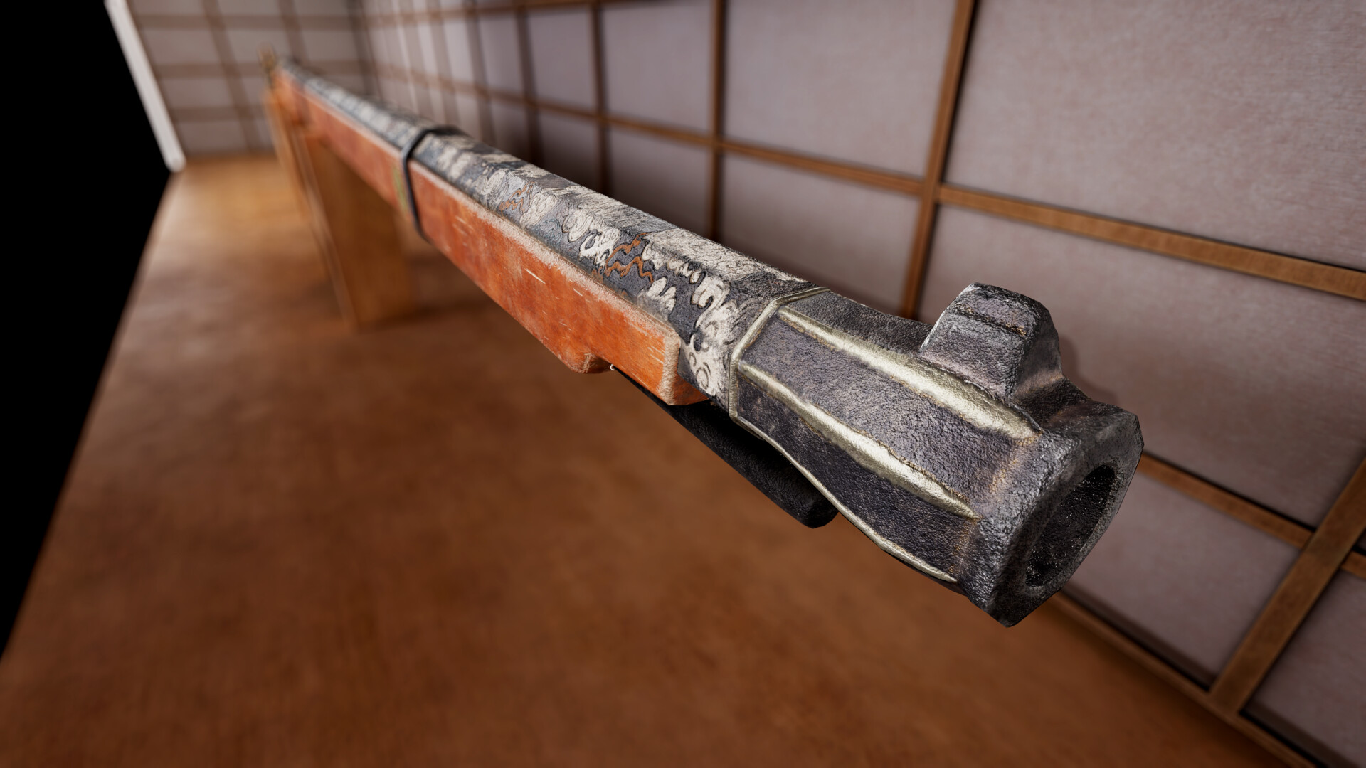 ArtStation - Japanese Tanegashima Matchlock Gun