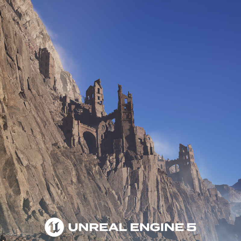 ArtStation - Dark Ruins | UE5 Relighting