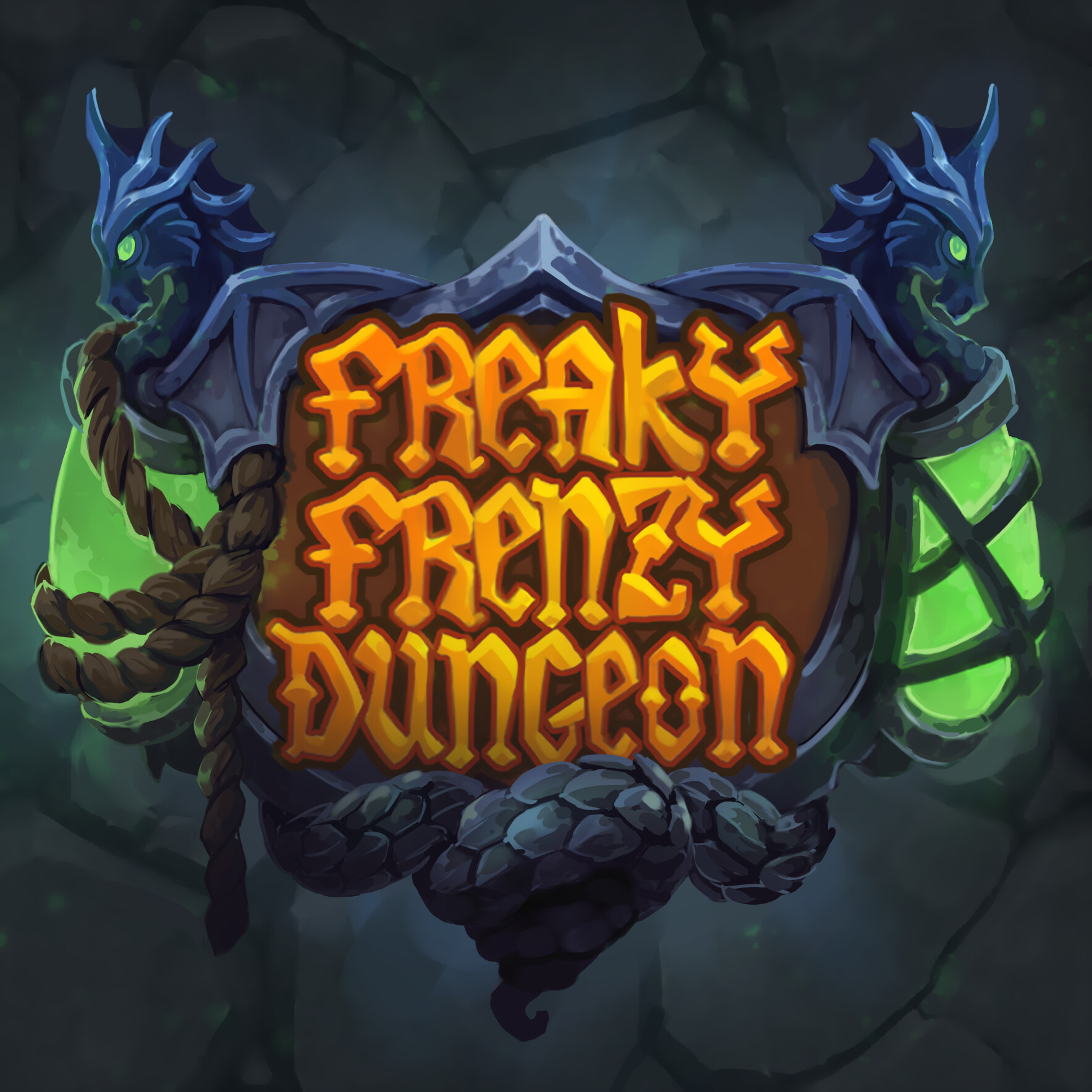 ArtStation - Freaky Frenzy Dungeon