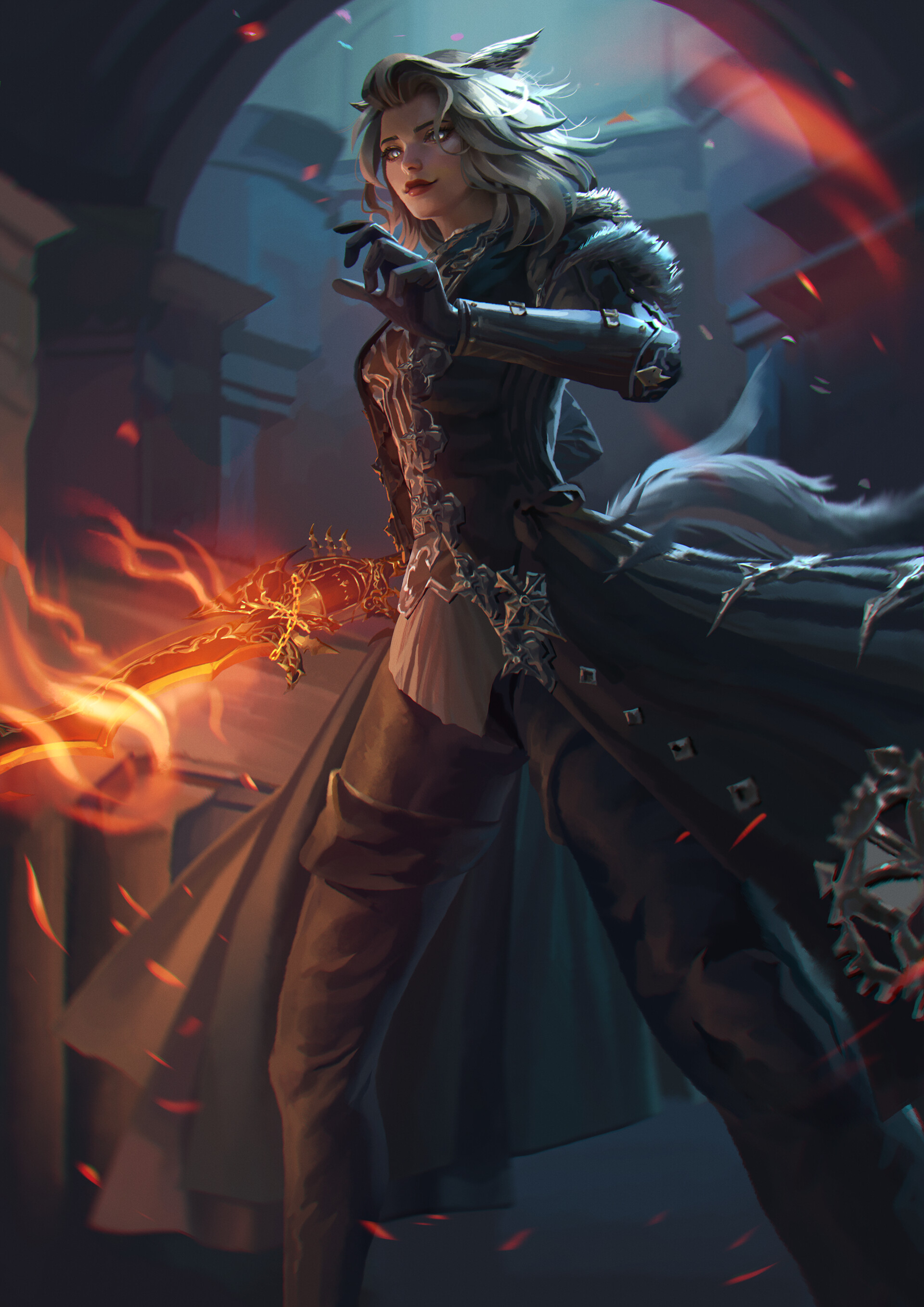 ArtStation - FFXIV commission