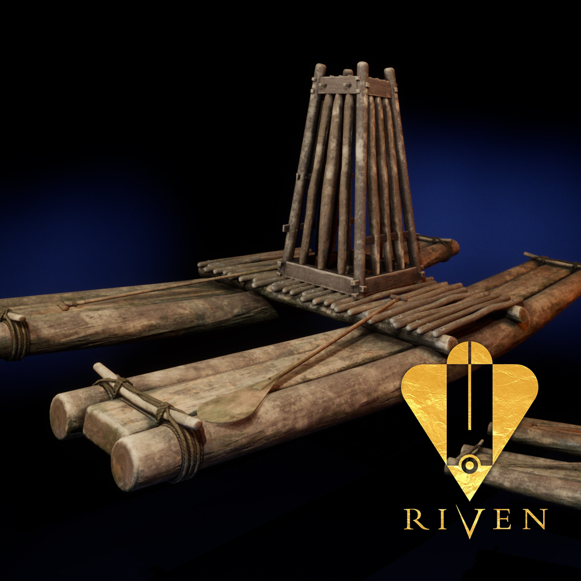 ArtStation - Riven - Tay - Rebel Prison Boat