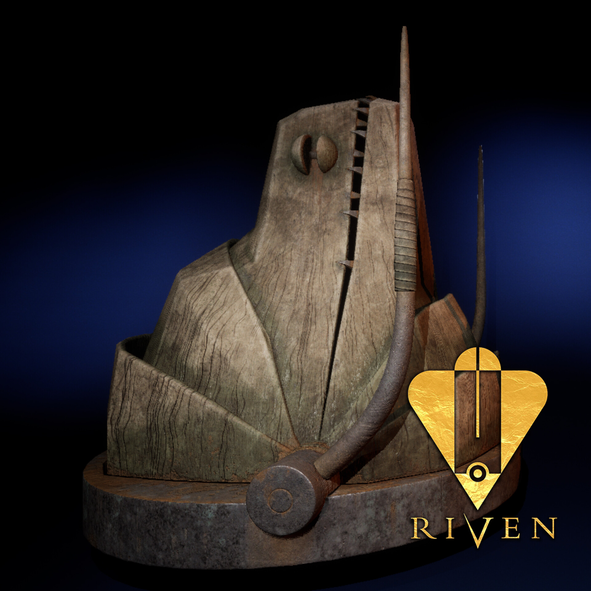 ArtStation - Riven - Jungle Island - Wahrk Effigy